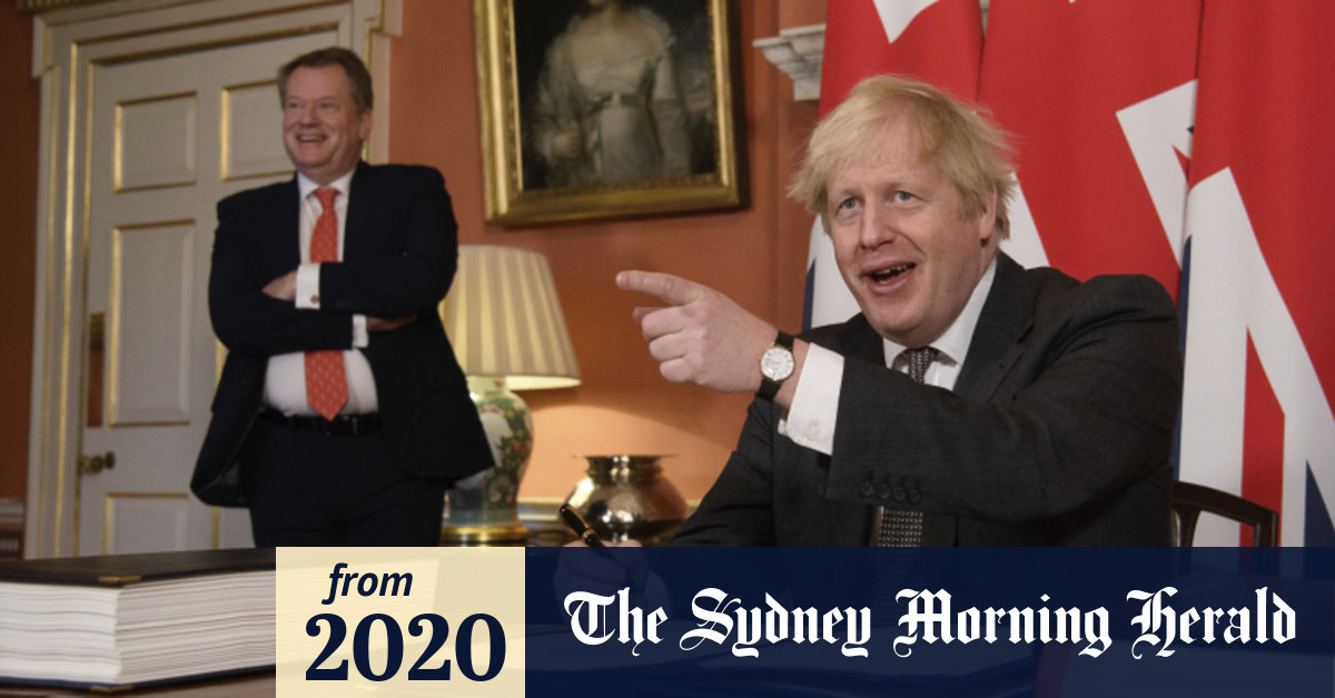 Brexit Boris Johnson Signs Eu Uk Brexit Trade Deal After Winning